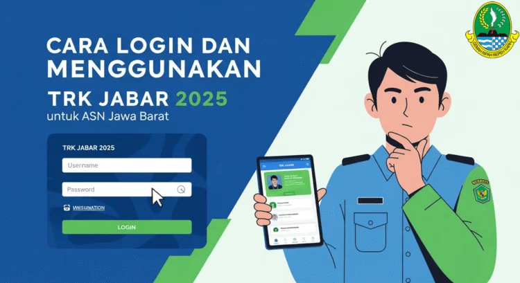 Cara Login dan Menggunakan TRK Jabar 2025 untuk ASN Jawa Barat