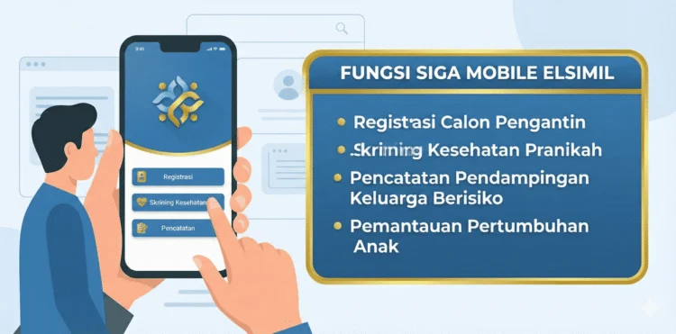 Fungsi SIGA Mobile Elsimil, 3 Fitur Utama Aplikasi dan Cara Menggunakannya