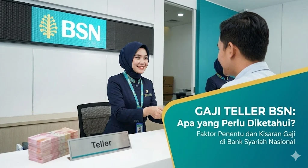 Gaji Teller BSN (Bank Syariah Nasional) 2026, Lengkap Besaran, Tugas ...