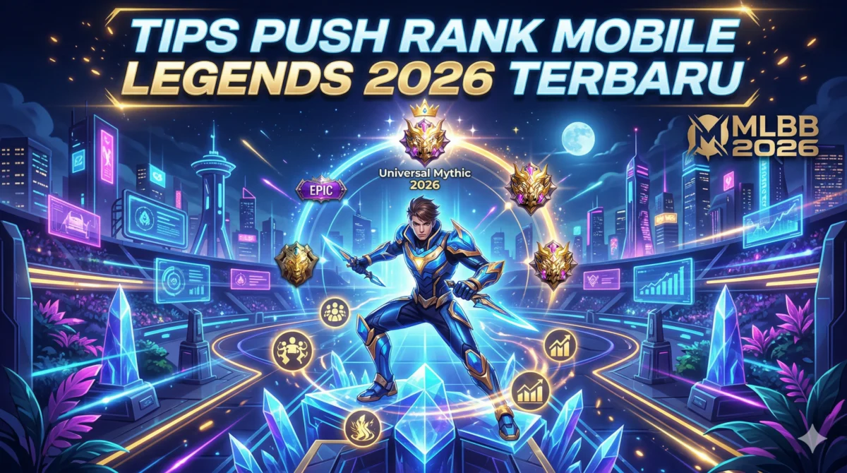 Tips Push Rank Mobile Legends 2026 Terbaru: Auto Mythic Glorious Tanpa ...