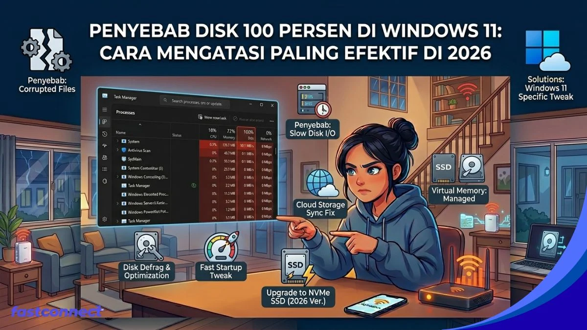 Penyebab Disk 100 Persen di Windows 11 dan Cara Mengatasinya Paling ...